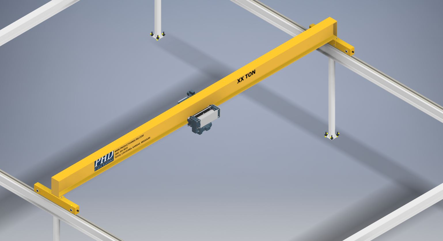 Products – Product Handling Design, Inc. – Overhead Crane Systems